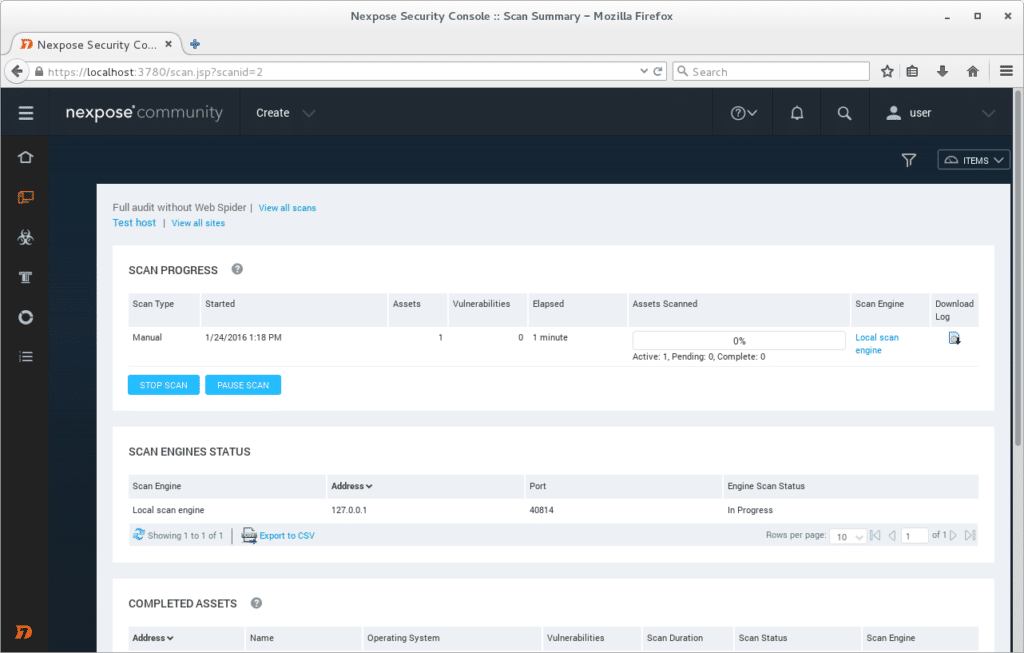 Rapid7 Nexpose Community Edition - Free Vulnerability Scanner - Darknet ...