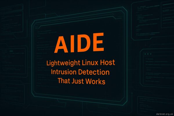 AIDE - Lightweight Linux Host Intrusion Detection