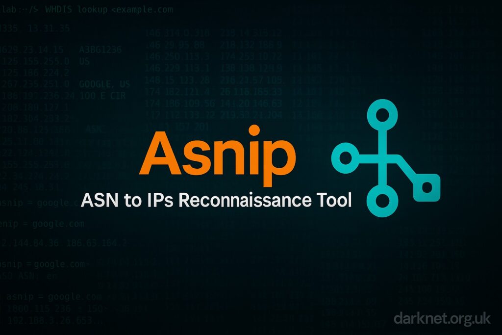 asnip - ASN Reconnaissance via Domain and IP Mapping