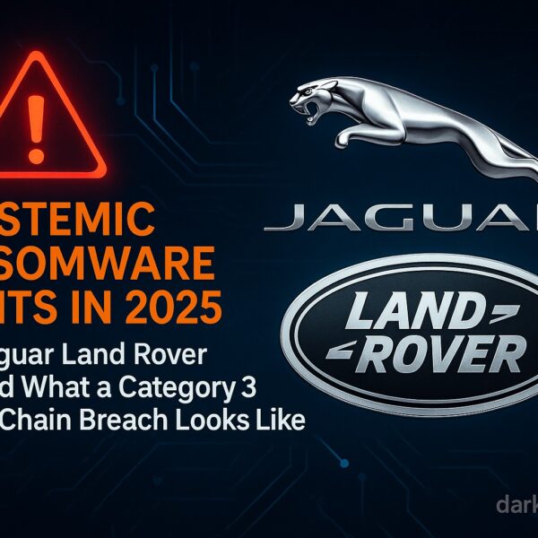 Systemic Ransomware Events in 2025 - How Jaguar Land Rover Showed What ...